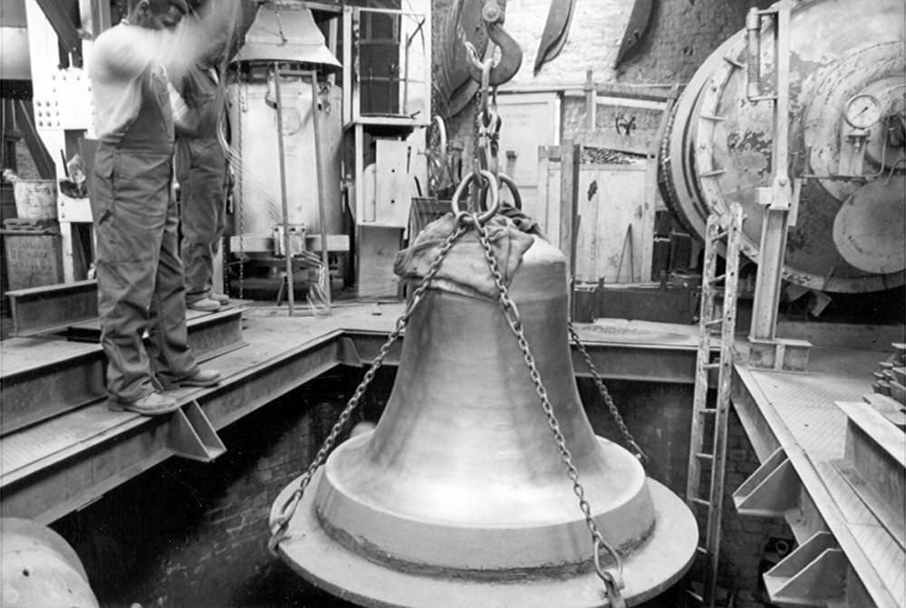 Casting a new Tenor Bell - St Buryan Parish Church TR19 6BA